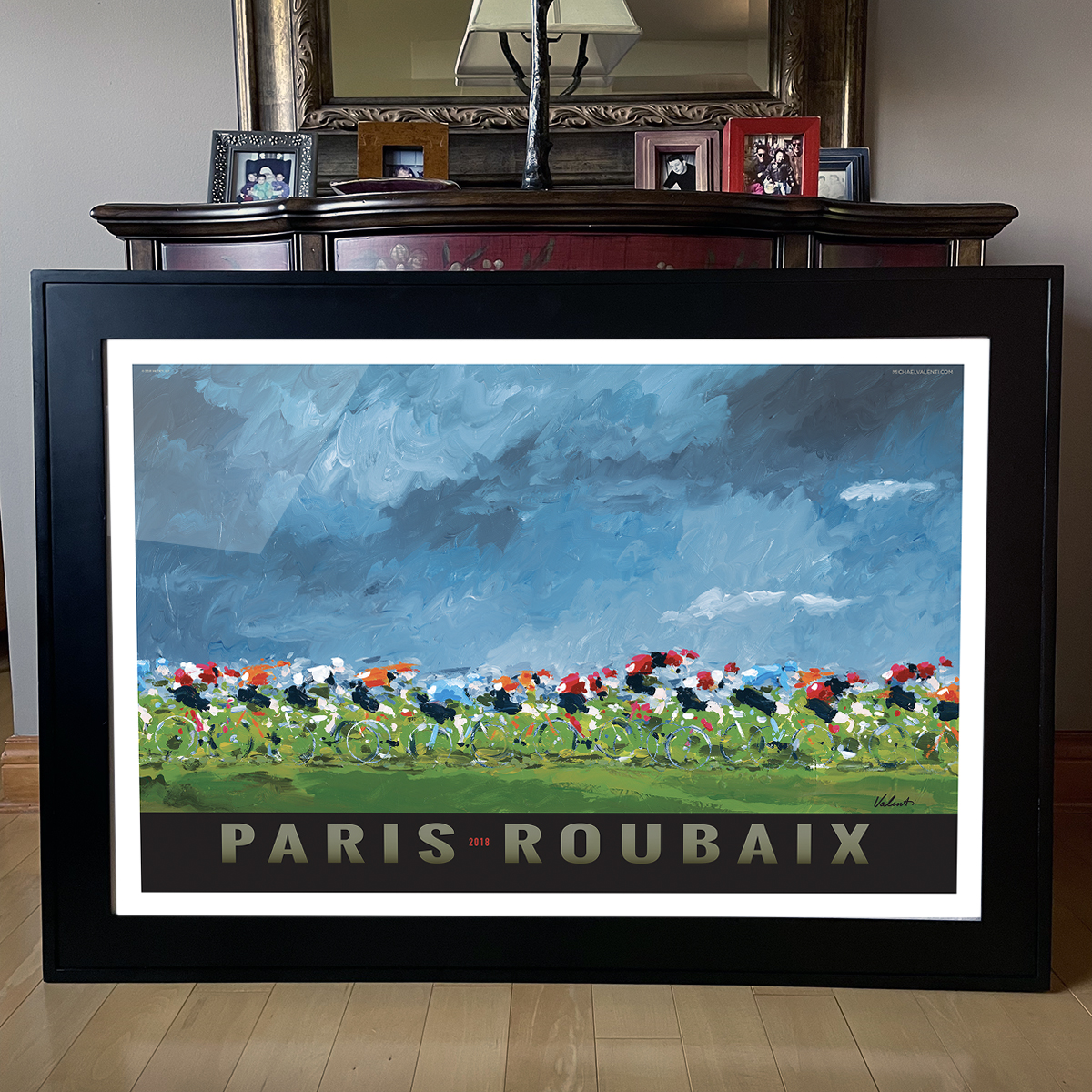 Paris-Roubaix 2018 | Cycling Art Print | Michael Valenti